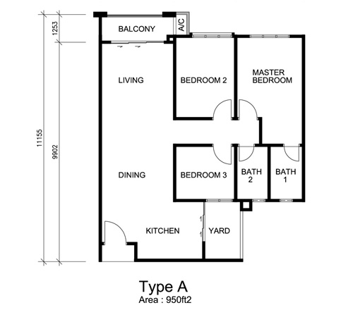 OUG Parklane For Sale And Rent | Serviced Residence Info & Layout